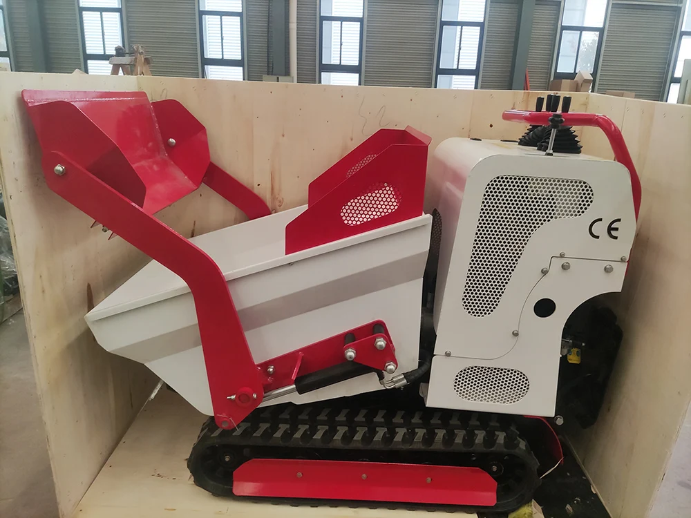 Hightop Ht500 Smallest Mini Dumper 500kg Hydraulic All Terrain Track ...