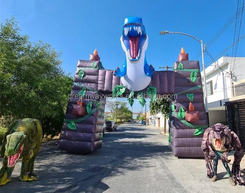 Outdoor Custom Inflatable Circus Arch Carnival Entra, Inflatable Circus ...