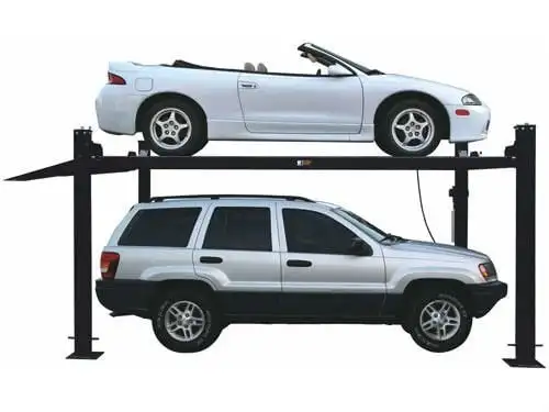 4 Post Car Lift for Garagem Com Teto Rebaixado - 8000lbs