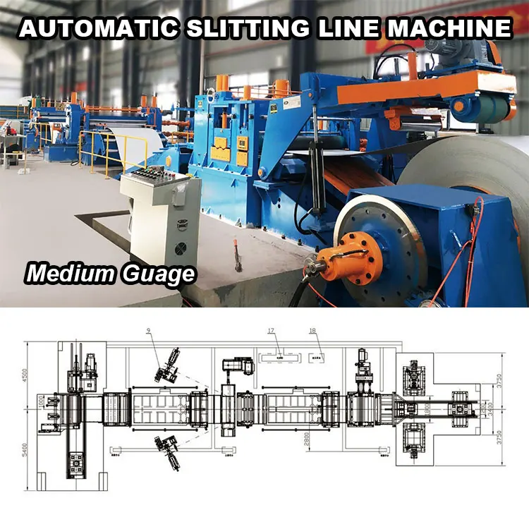 High Length Precision Slitting Line Equipment Electrical Steel Slitting ...