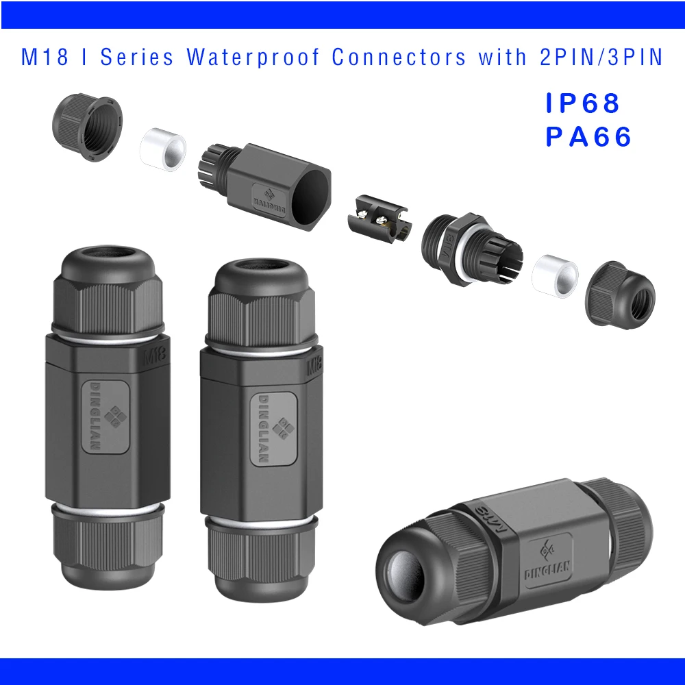 2pin 3pin 4pin Junction Box Electrical Ip68 Fast Connector Outdoor ...