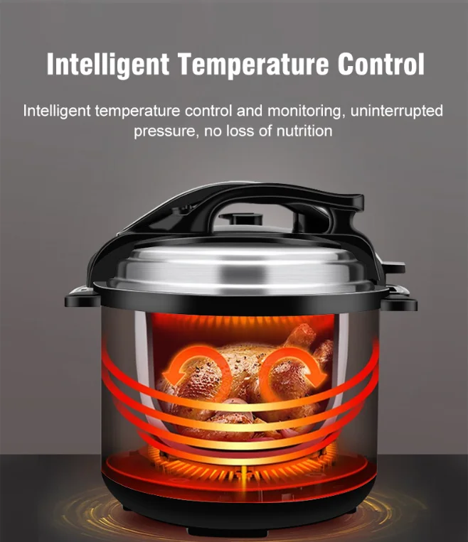 6L Electric Pressure Cooker - Versatile Cooking Solutions