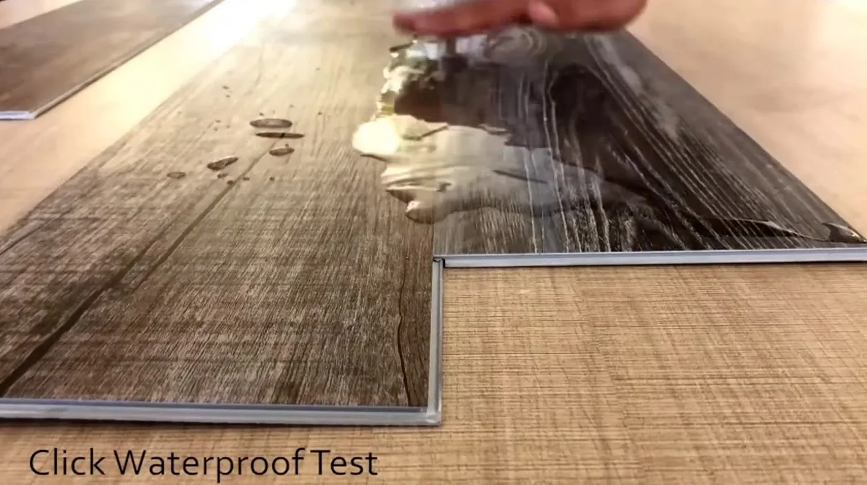 Plastic Vinyl Sheet Oak Color Luxury Vinyl Plank Flooring Waterproof ...