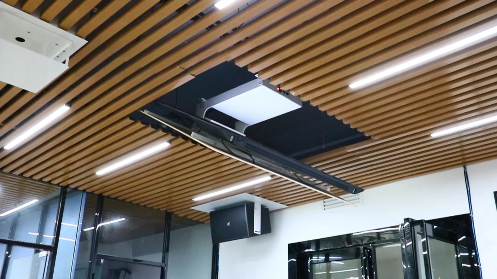 Jgst Smart Remote Control Motorized Ceiling Hidden Tv Lift Telescoping ...