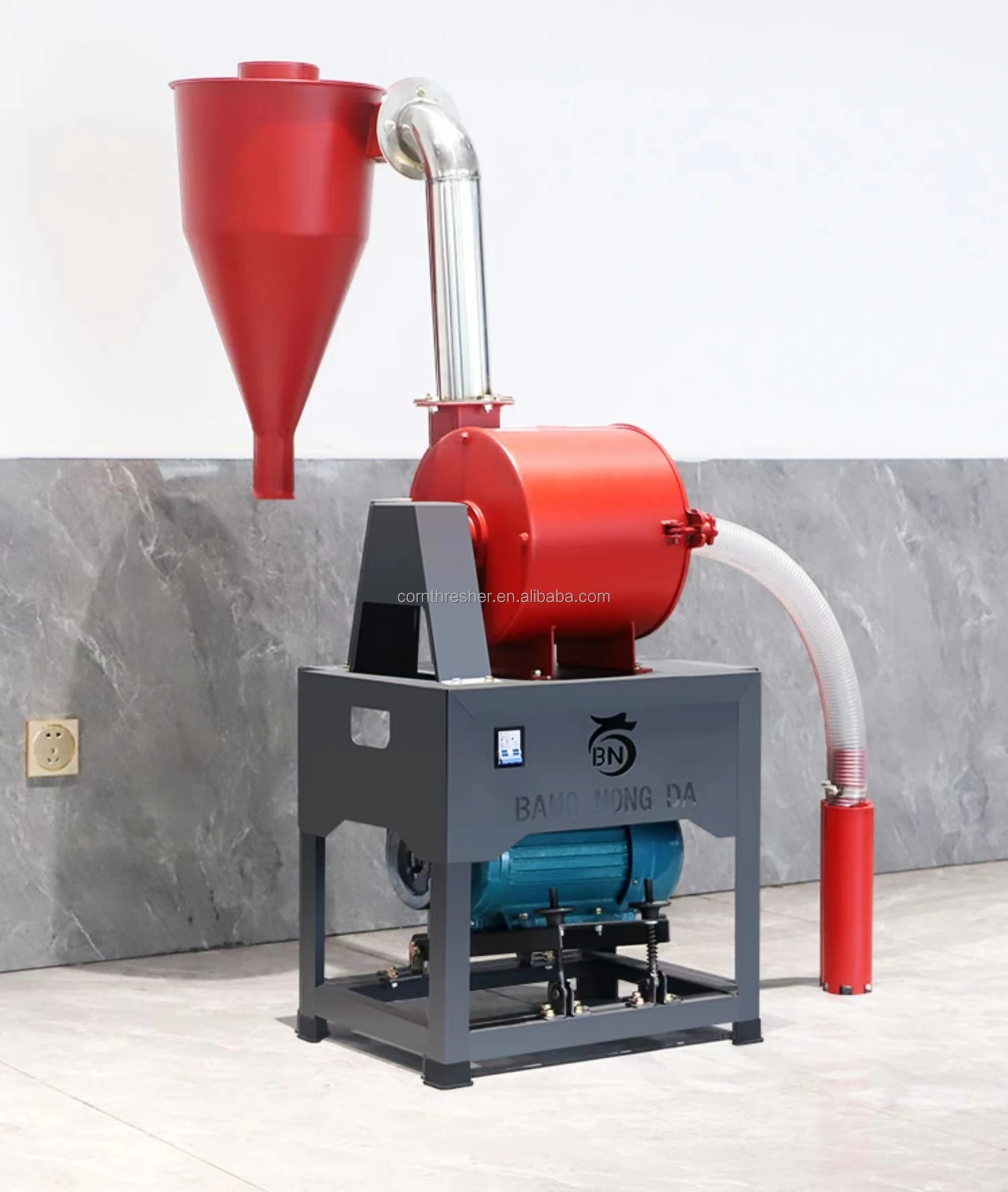 2025 Mini Portable Grain Grinders Machine Flour Mill Rice Soybean Corn ...