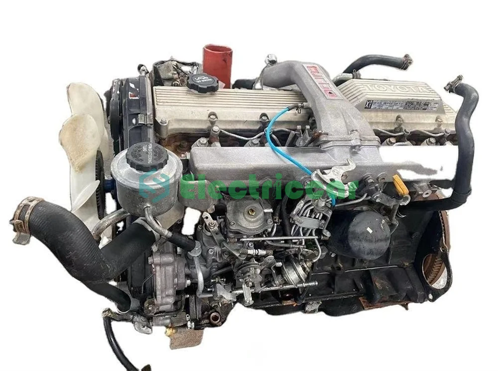 Used Original 1hz 1hd Diesel Engine With Gearbox For Toyota Land ...