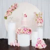 2m White Round Perspex Circle Wedding Background Plate Acrylic ...