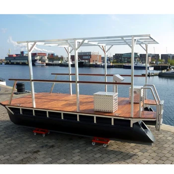 Aluminum Houseboat Pontoon Platform Durable Use Boat House Floating ...