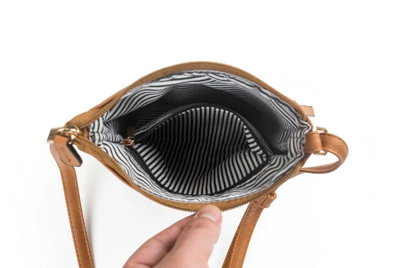 Small Crossover Long Over The Shoulder Sling Womens Purses And Handbags Leather Crossbody Purse ...