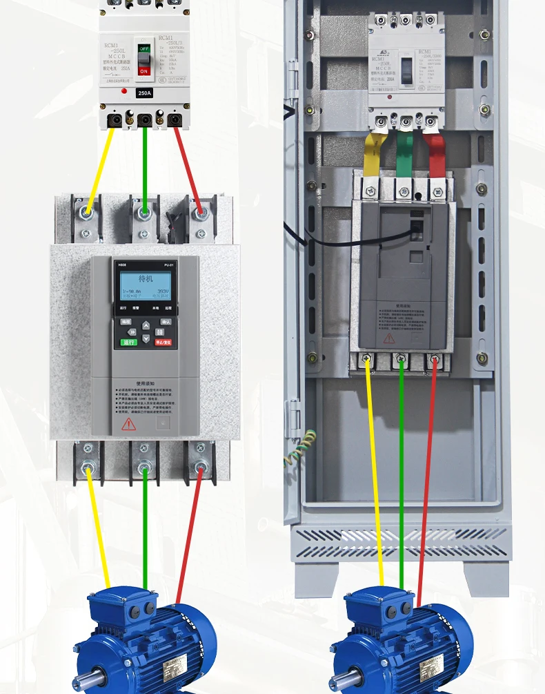 China 3P 22KW Soft Starter 25KW 3-Phase Soft Starter Motor 22KW Soft ...
