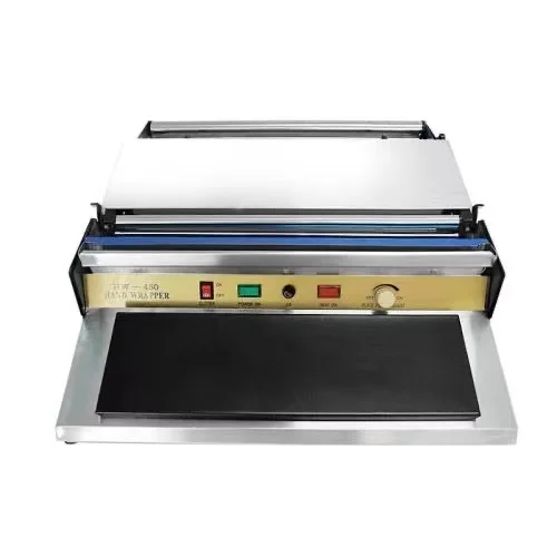 Hw-450 Hw-550 Plastic Film Hand Wrapping Machine Food Packaging Hand ...