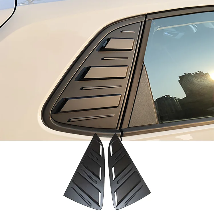 Universal Hood Louvers Panels Air Flow Vent Cover Car Roof Decorative ...