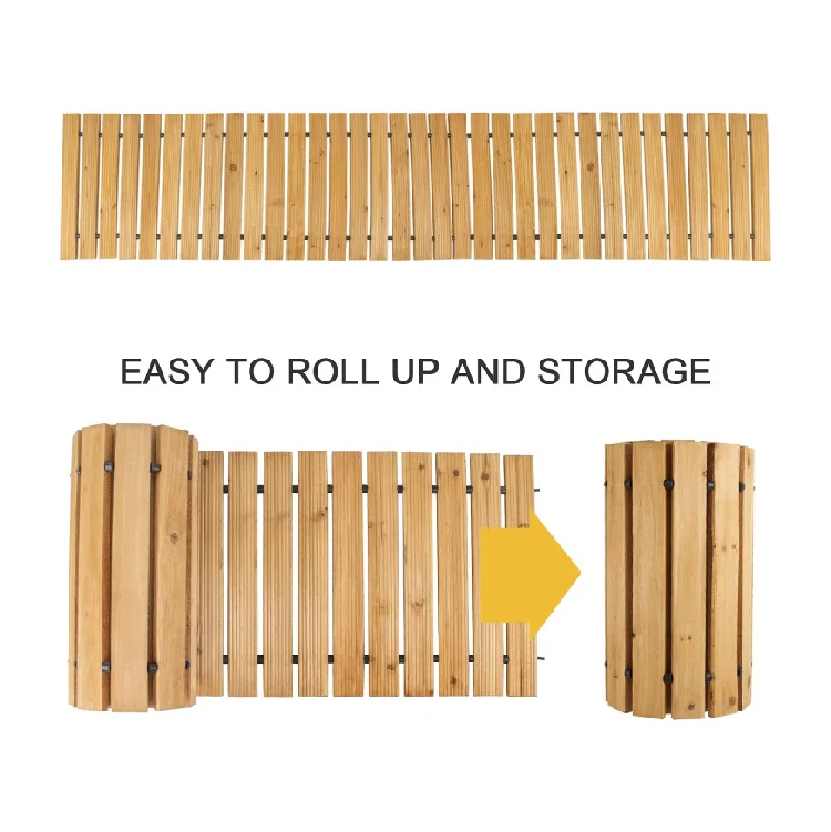 Wooden Pathway Out Weather-resistant Garden Walkway For Outside - Buy ...