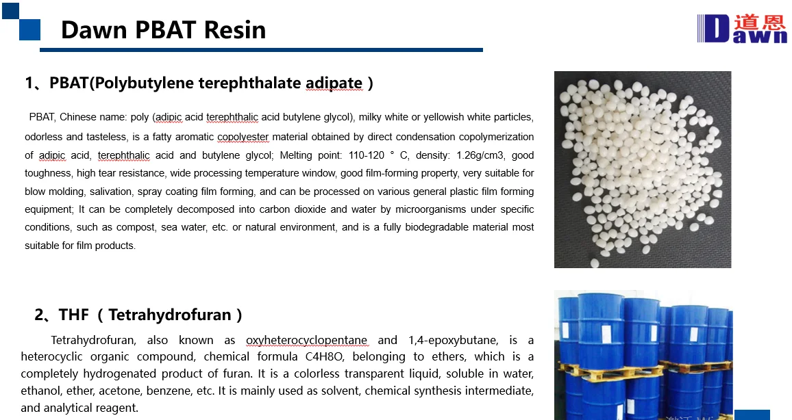 Bioplastics Degradables Pbat Polybutylene Adipate Terephthalate Dawneco-0101 - Buy Bioplastics ...