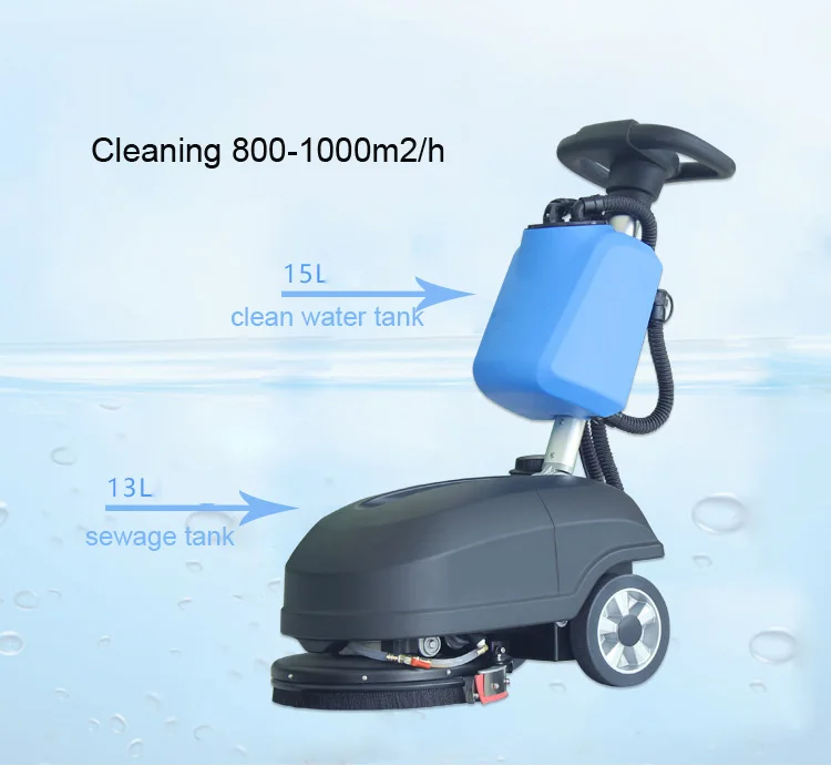 Zzh Floor Cleaning Machine Scrubber Scrubbing Machines Sweeper - Buy ...