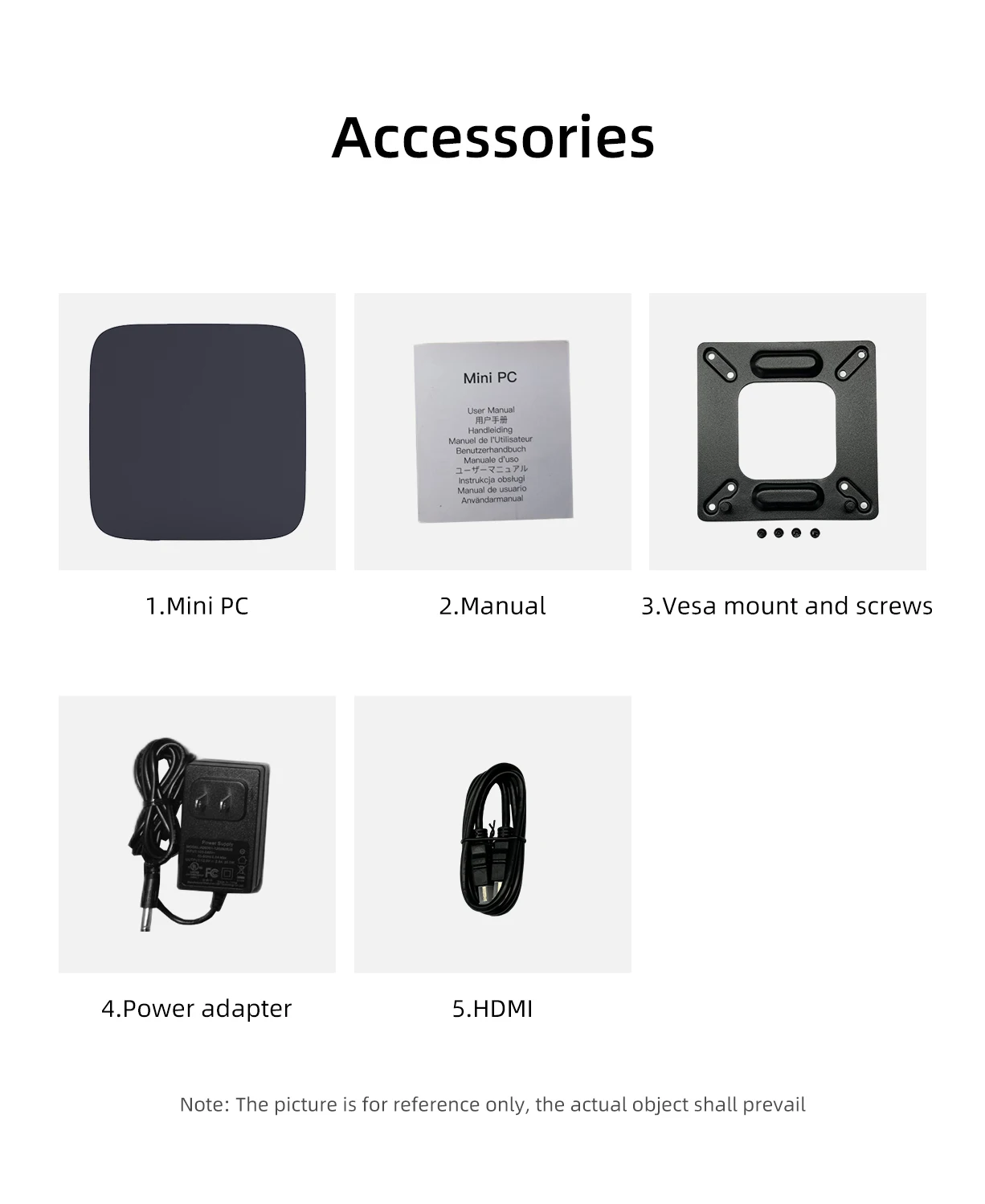 Cyx New Intel Processor Alder Lake N95 Win11 Mini Pc 8gb Ddr4 256gb Ssd ...