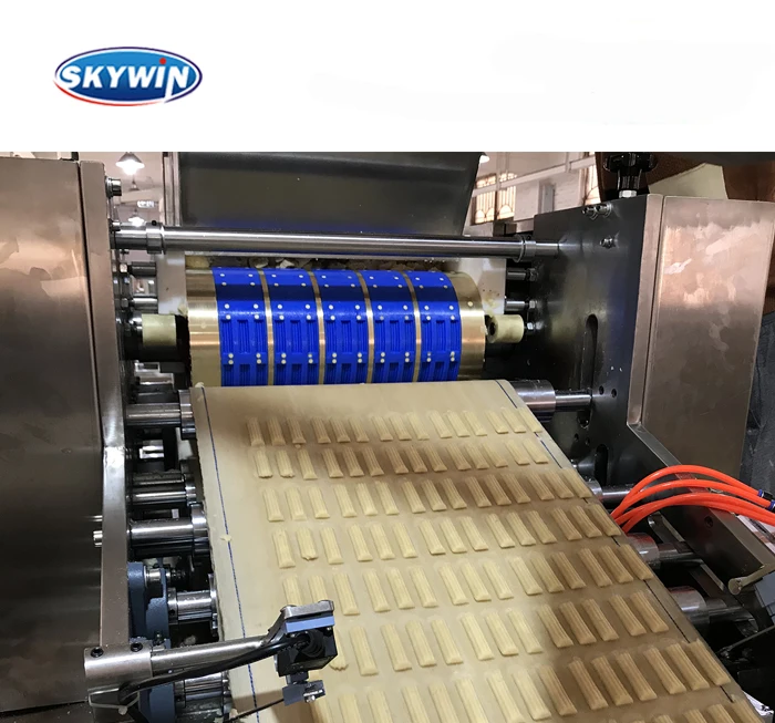 Skywin Factory Automatic Soft Biscuit Making Machine Cookie Rotary ...