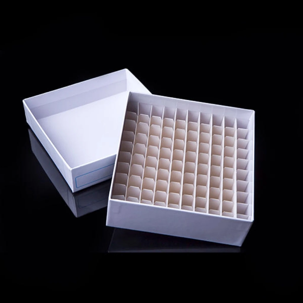 3 Inch cardboard cryobox 96-well freezer boxes for 5ml| Alibaba.com