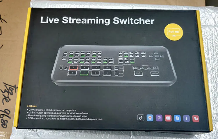 Broadcast Video Stream Switcher Video For Live Broadcast And Broadcast ...
