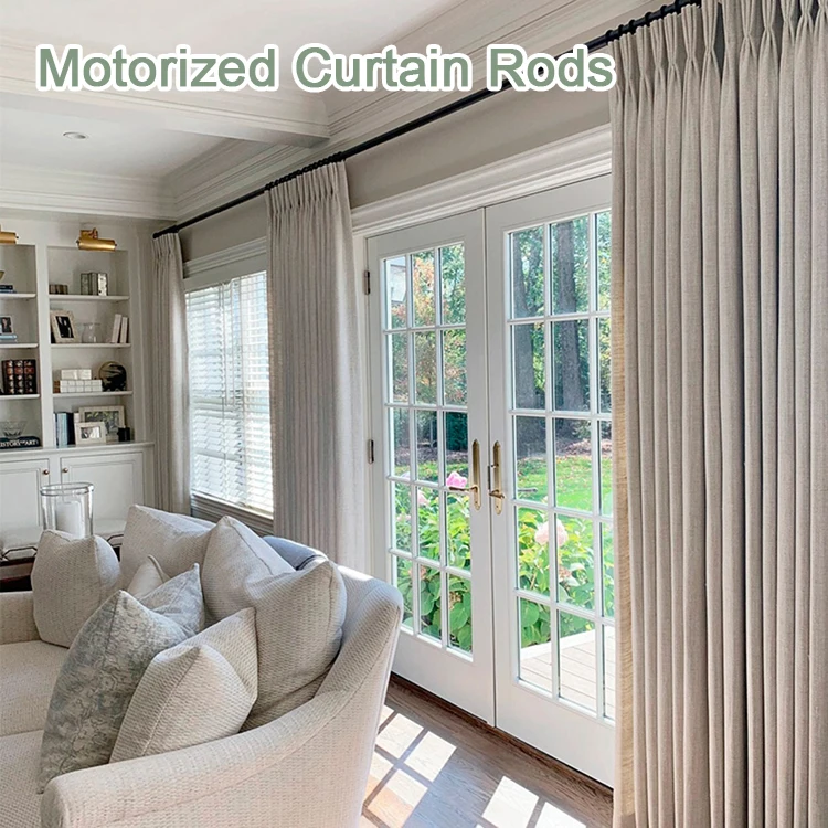 Motorized Curtain Poles by ZSHINE - Customized Solutions