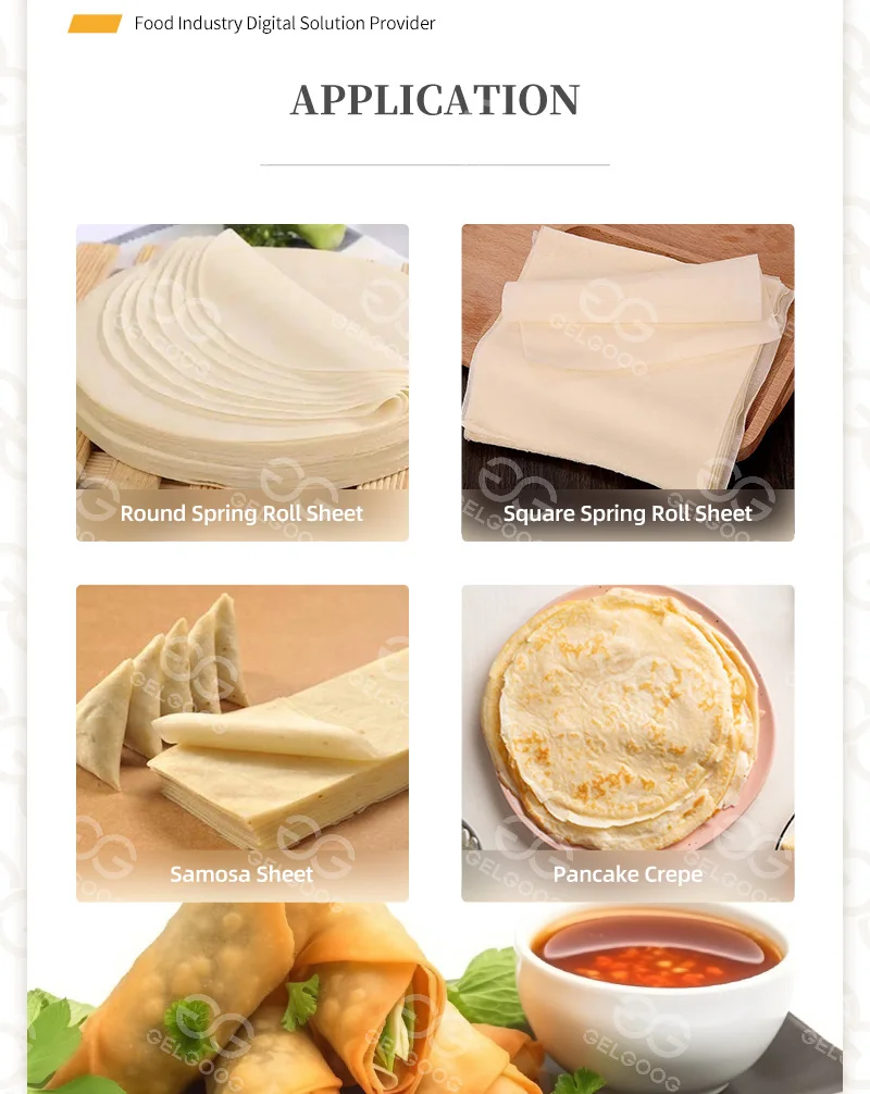 Efficient Filipino Lumpia Maker - Spring Roll Wrapper