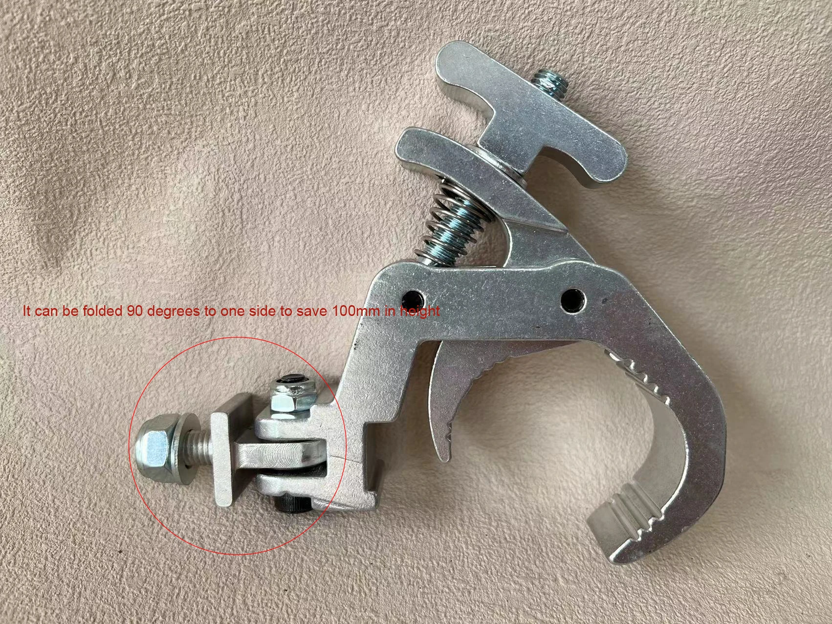 90 Degree Folding Clamp Hook for Professional Stage Lights
