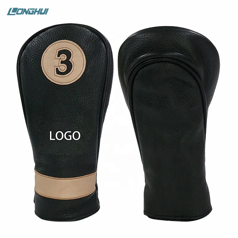 Wholesale Genuine Leather Golf Club Headcover Driver Wood Customized ...