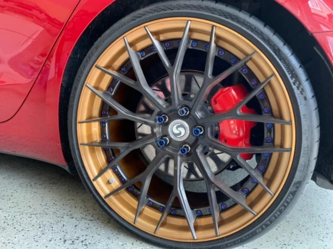 Gr5 Auto Titanium Wheel Lock Lug Racing Nuts M12 Blue Titanium Lug Stud ...