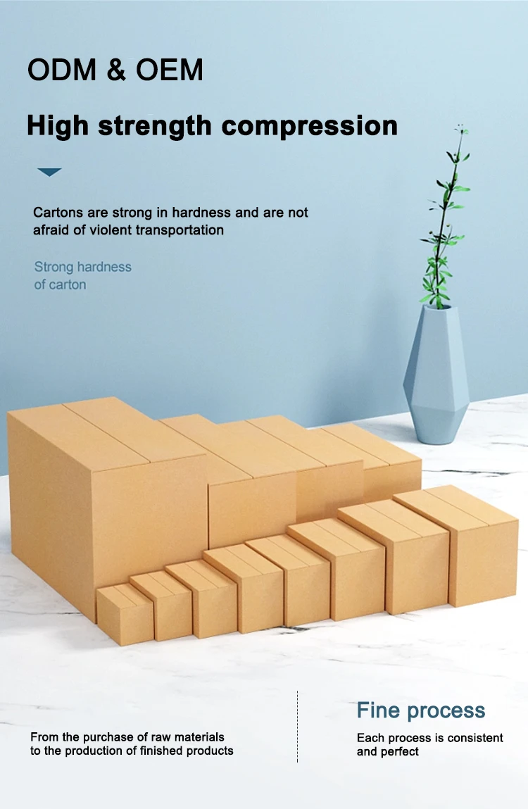 Wholesale Custom Recycled Corrugated Carton Boxes