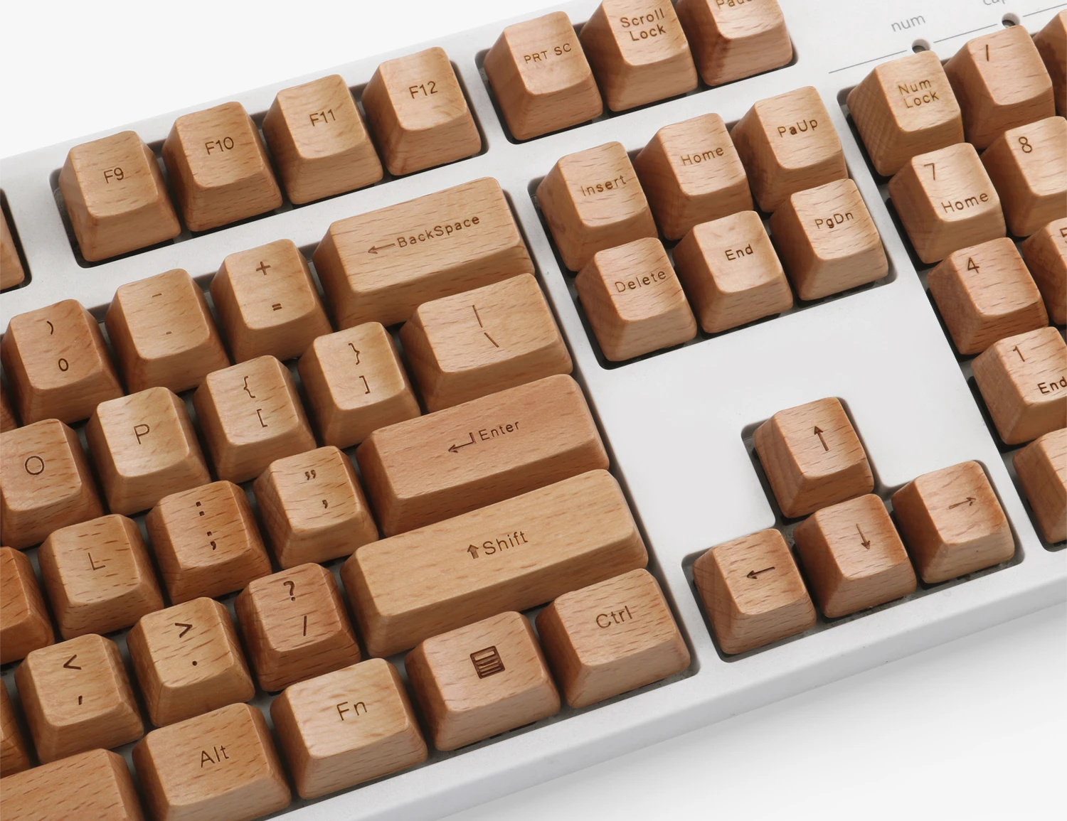 Wooden Keycaps / Walnut Wood Or Bamboo,Oem/odm Keycaps - Buy Customize ...