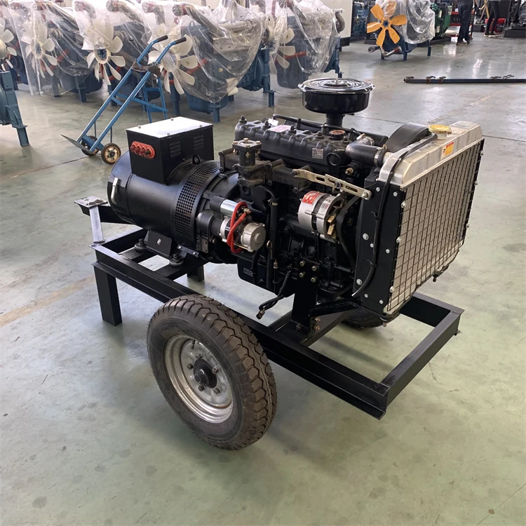 Ricardo 15/20/24kw Diesel Trailer Genset Mobile Generator Set ...