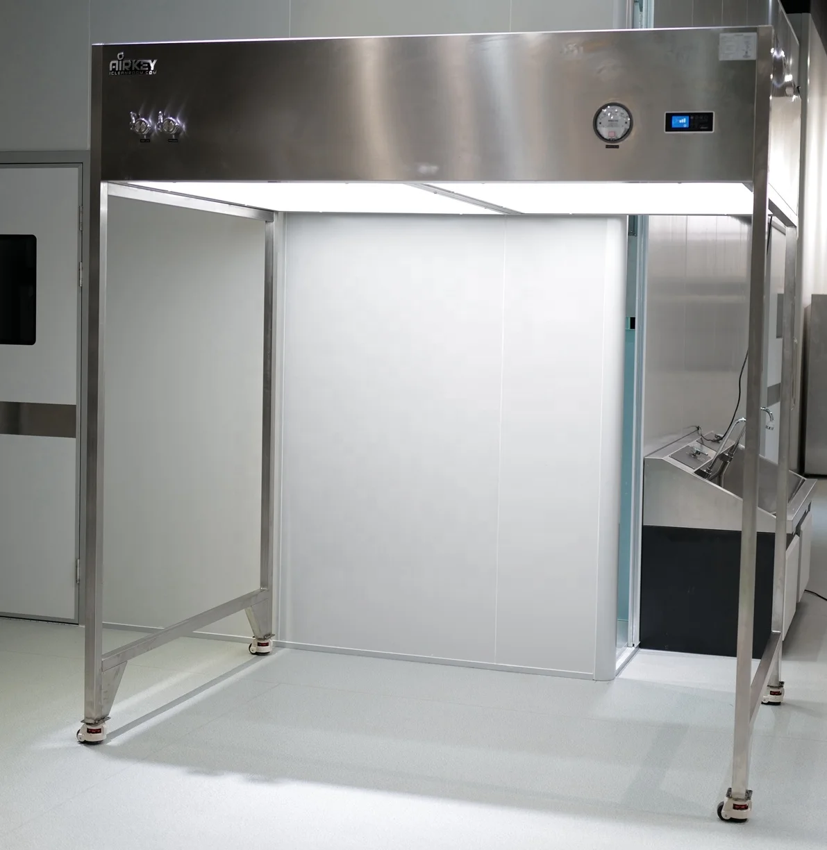 Laboratory Cleanroom Laminar Air Flow Hood With Hepa Fan Filter Unit ...