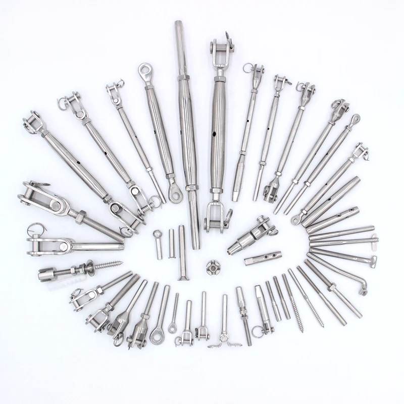 SS316/304 Stainless Steel Swage Stud Terminal Rigging Hardware Wire ...
