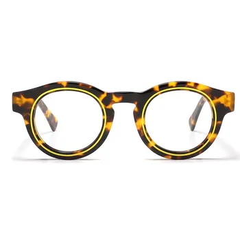 2024 Retro Round Thickness Acetate Eyewear Eyeglasses Frames For Eye ...