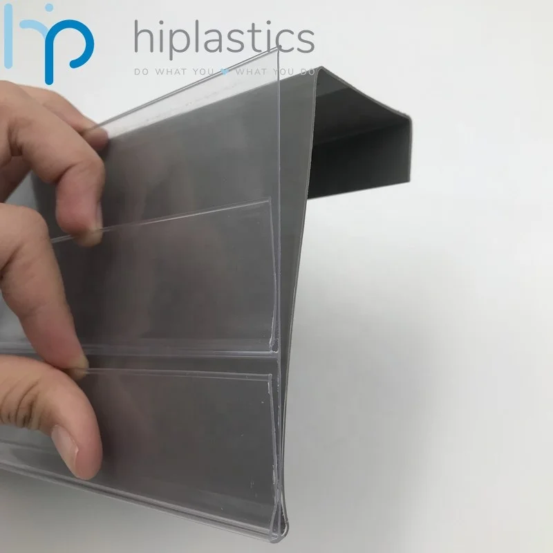 Hiplastics 406810 Pvc Double Locking Data Strip Price Display Label ...