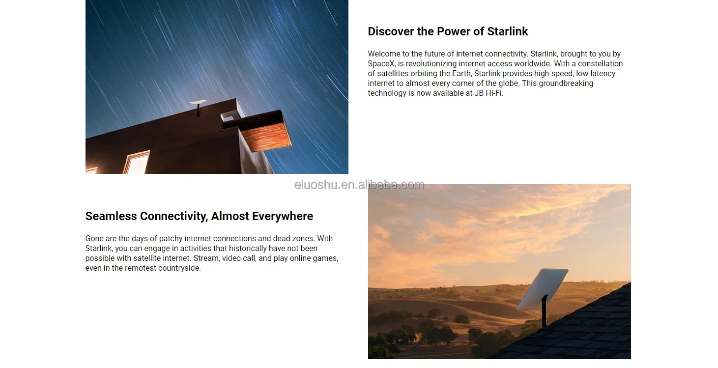 Space Starlink Standard Kit High-speed Low-latency Internet Starlink ...