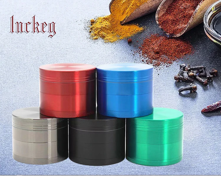 Aluminum Custom 2022 Unique Portable Non Stick Grinders Set 2.5 Inches ...