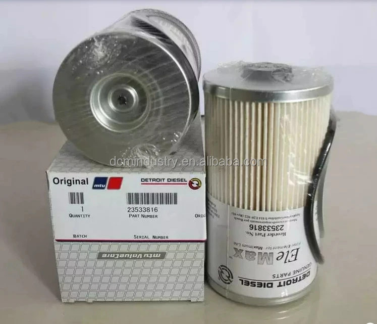 Original Mtu Detroit-diesel Engine Spare Parts 23533816 Fuel Filter ...