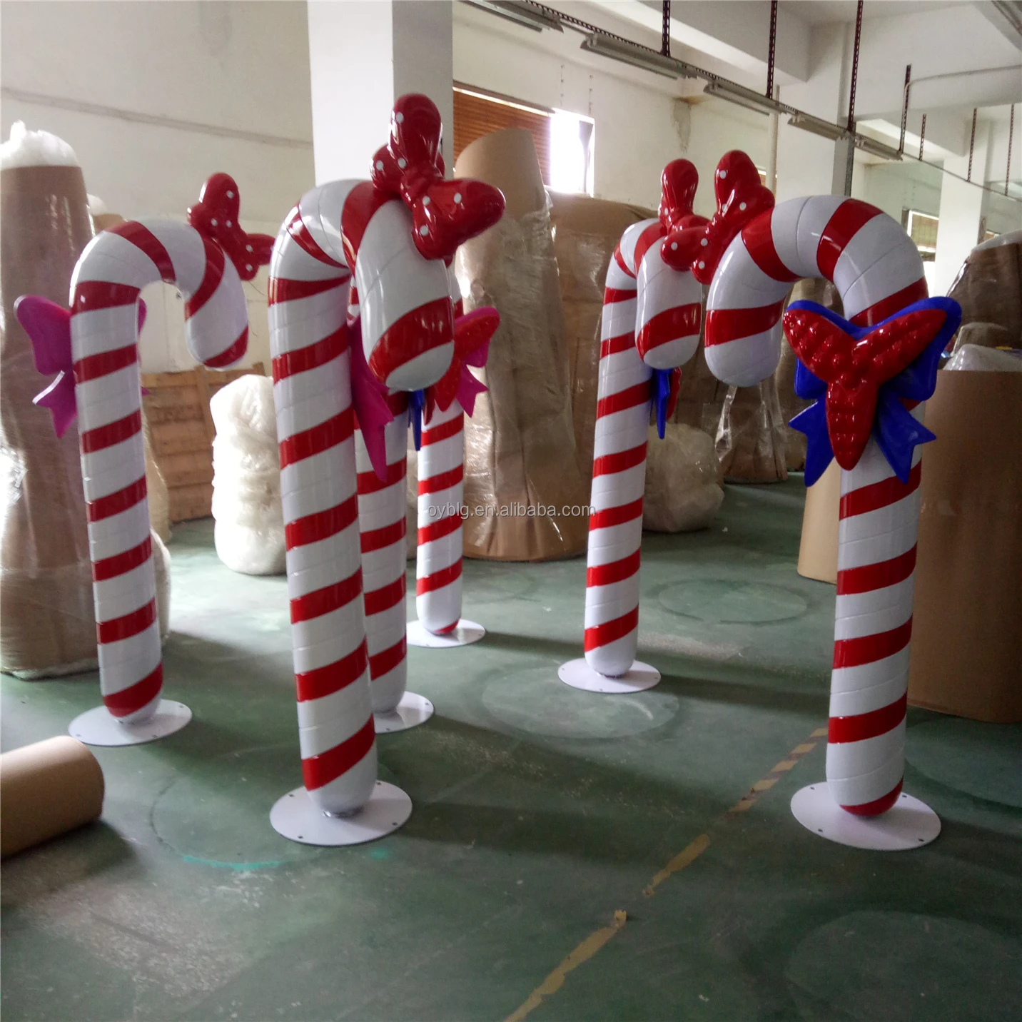 7 Feet Outdoor Fiberglass Candy Cane for Christmas Decoration| Alibaba.com