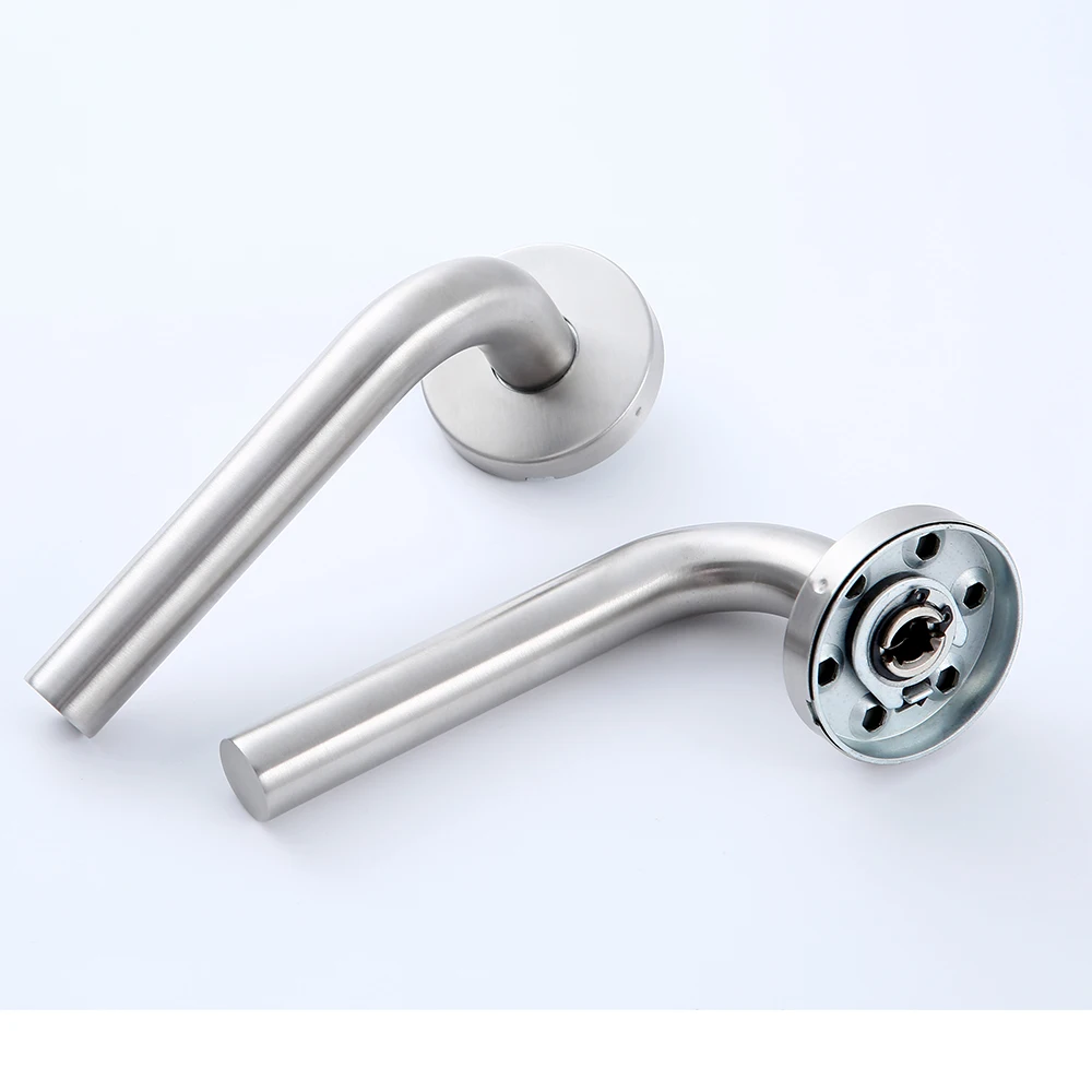C Sharp 19mm Round Single Modern Bend Stainless Factory Lock Lever Type ...