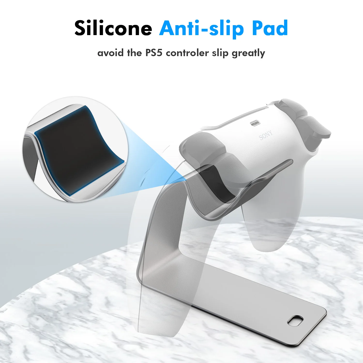 Aluminum Metal Game Controller Holder Universal Gamepad Display Stand ...