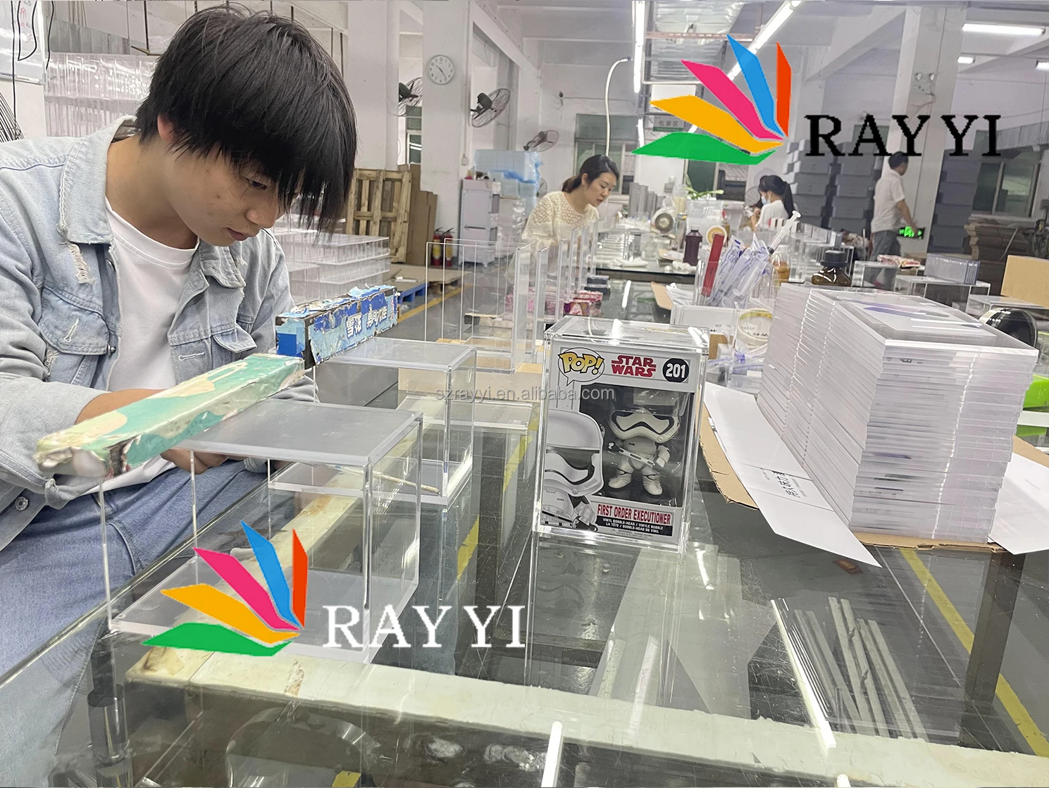 Ray Yi 4 In Magnetic Stack Enhanced Collection Branded Acrylic Funko ...