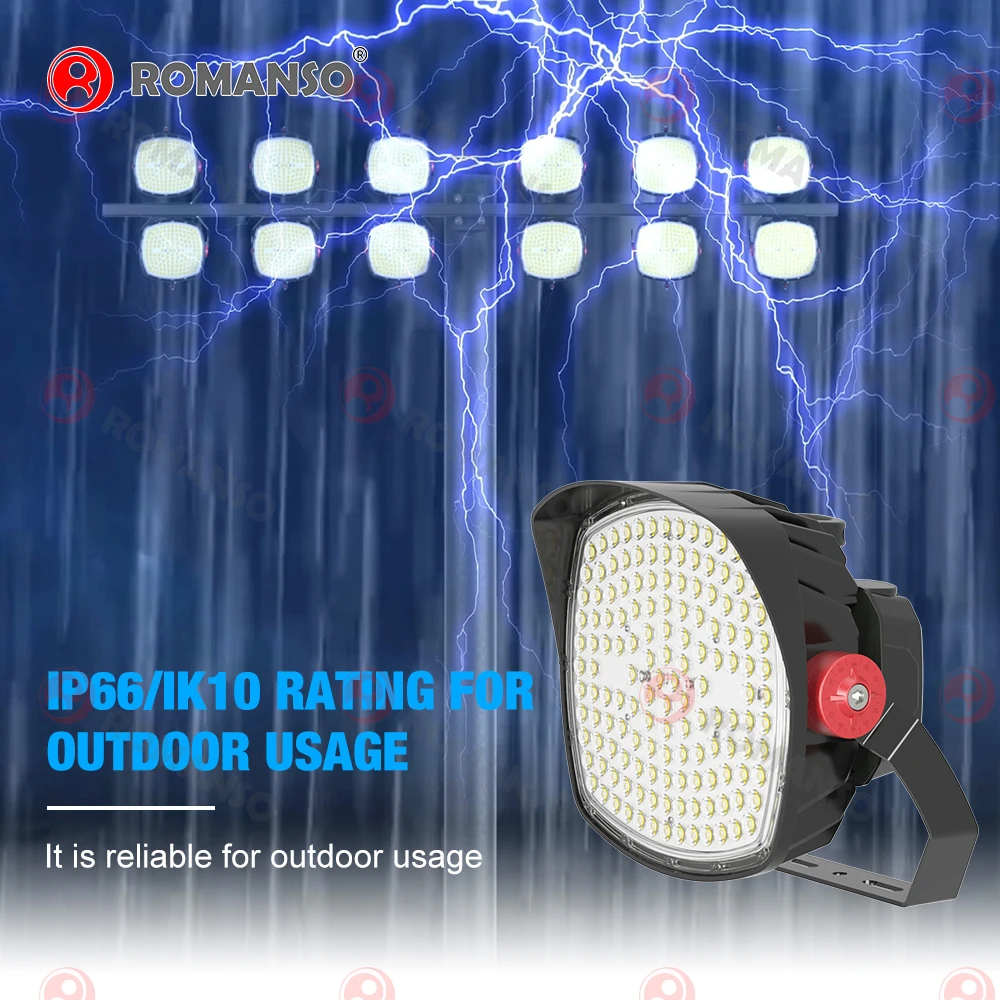 Alibaba.com: ROMANSO 1200W LED flood light with 10kV surge protection ...