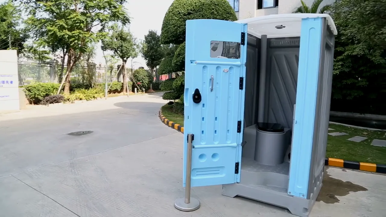 Double Skin Wall Custom Toilet Used For Outside Place Portable Porta ...