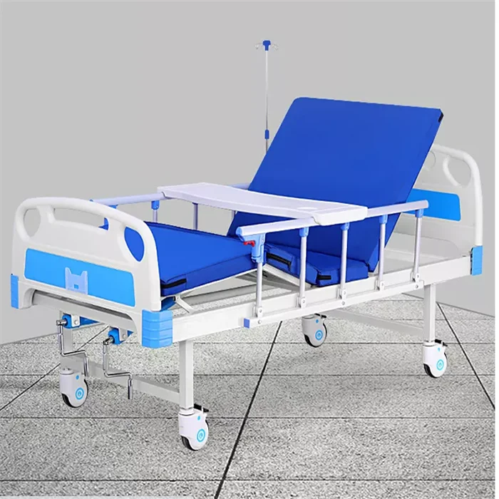 Wholesale Two 2 Function Bed Manual Metal Hospital Bed