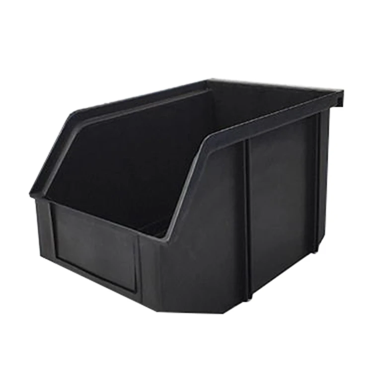 Black Anti Static Classic Style Esd Small Storage Plastic Bin Boxes For ...