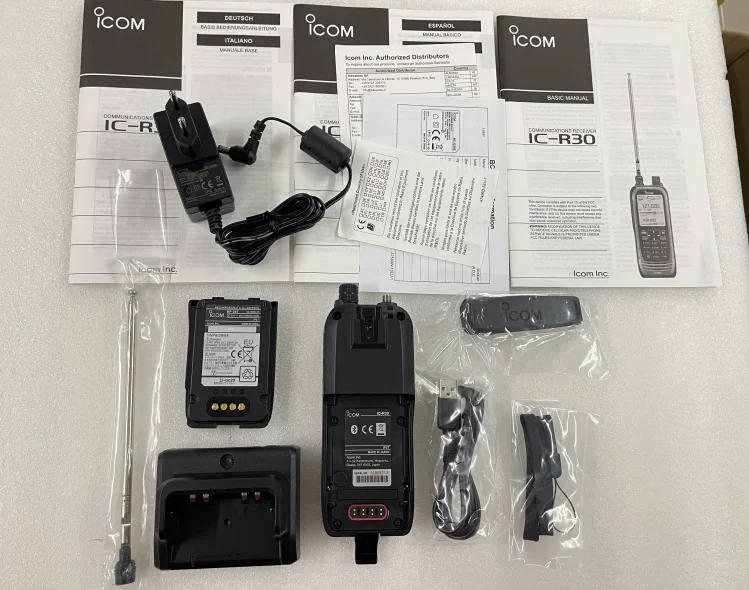 Icom R30 Receiver Handheld R20 Upgraded Ultra Wideband Receiver With ...