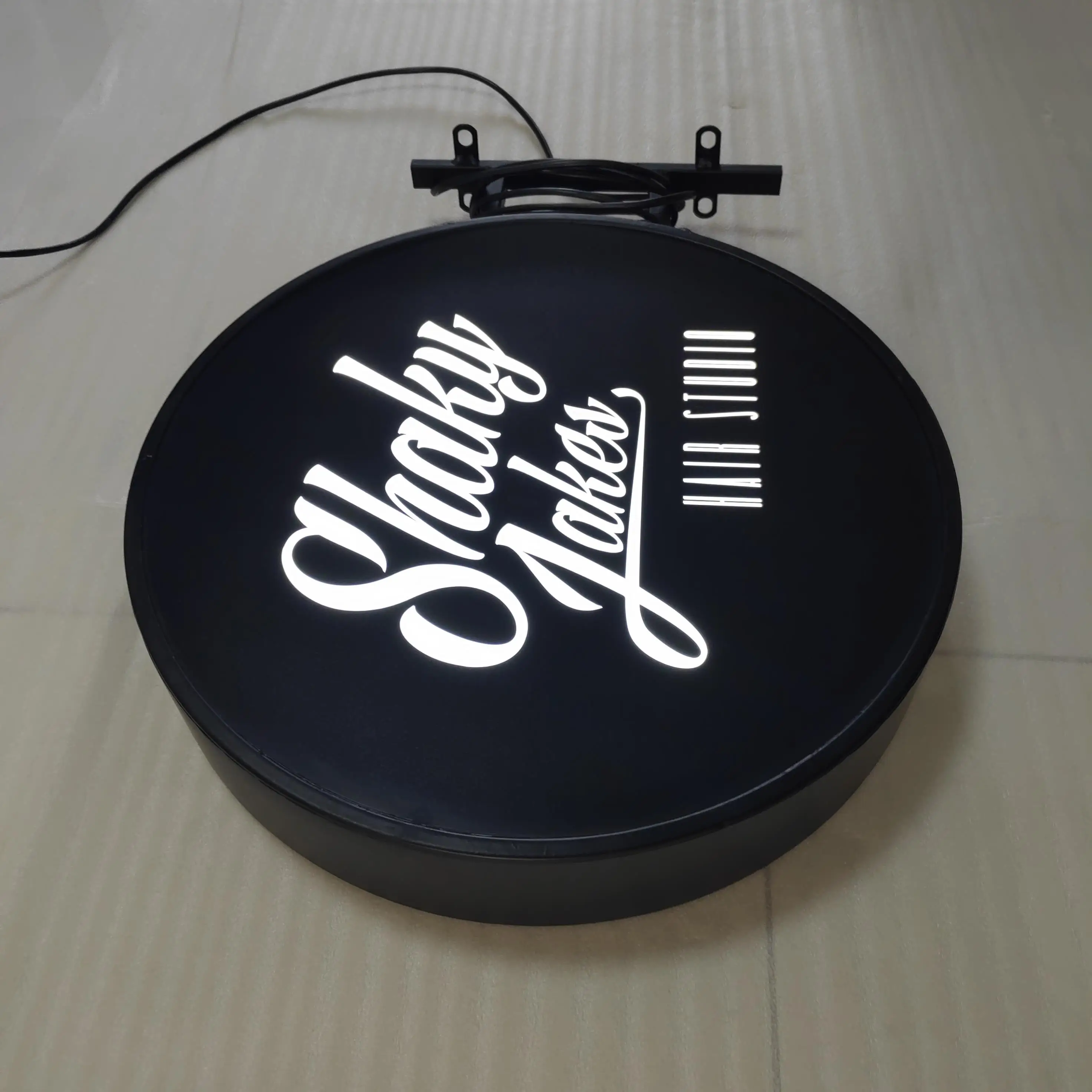 Custom Business Sign Led Outdoor Light Box Advertising Custom Led Light ...