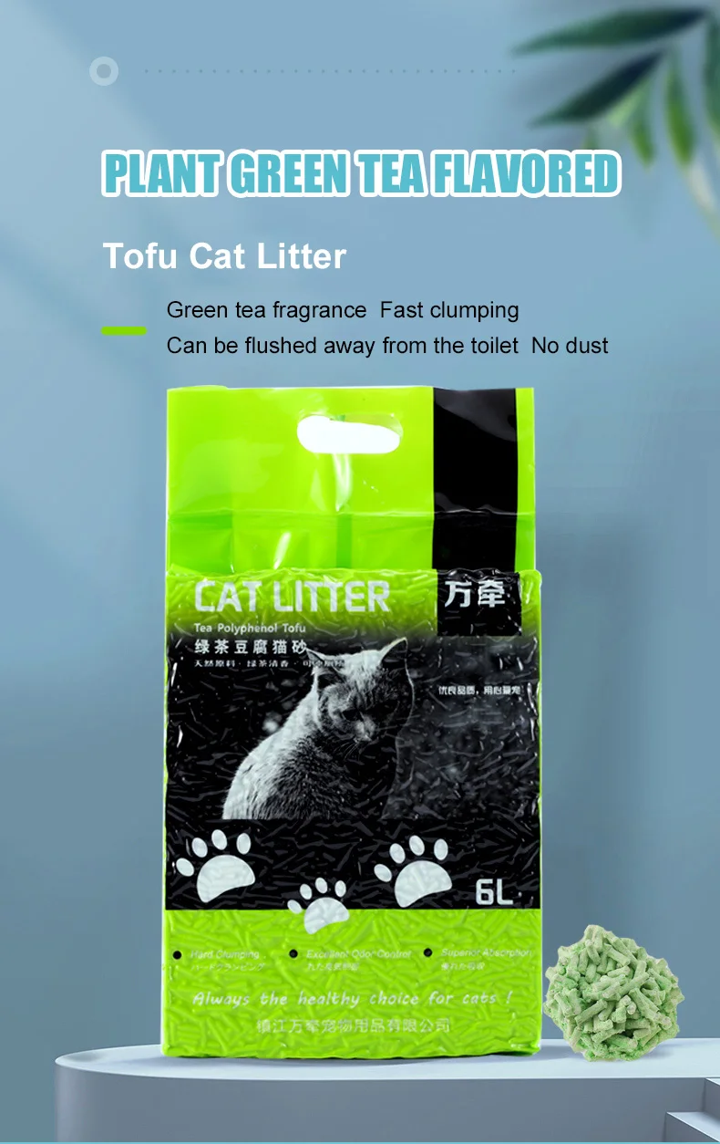 Fresh Step Botanical Tofu Cat Litter Green Tea Cat Litter - Buy Fresh ...