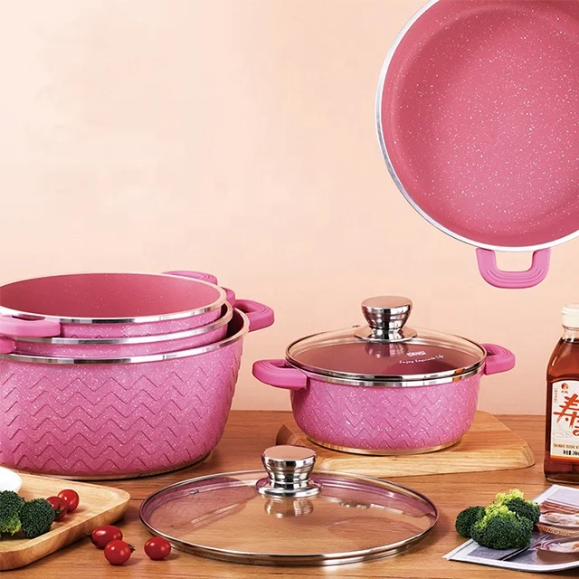 5pcs Customizable Multi-functional High-quality Non-stick Aluminum ...